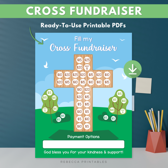 Fill My Cross Church Fundraiser - Rebecca Designs Co.